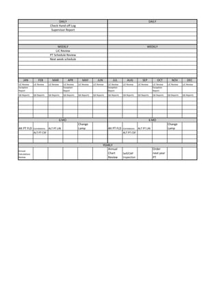 DUTY SCHEDULE | PDF