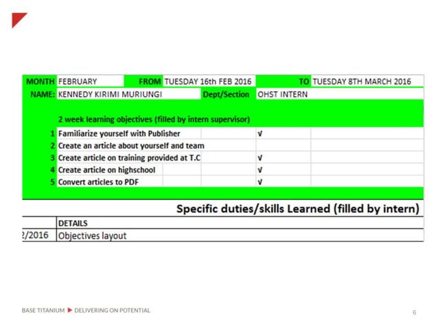 PROJECT PRESENTATION DRY RUN SAMPLE | PPTX