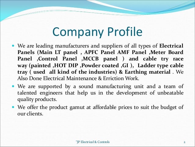 JP_Electrical_profile