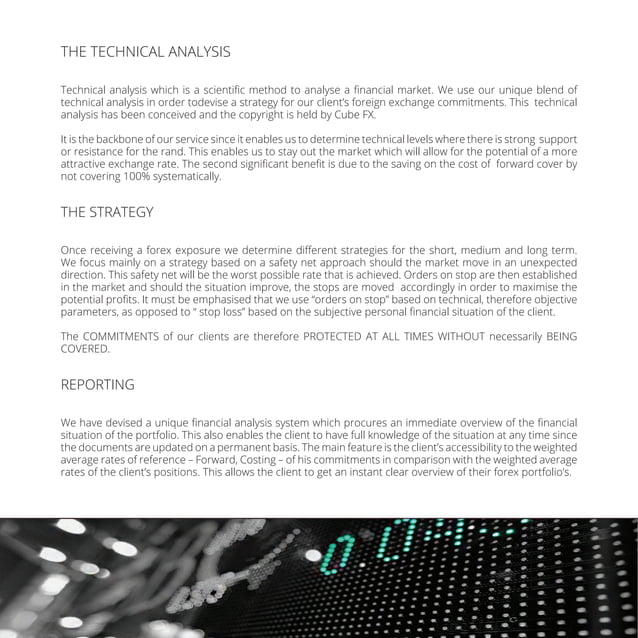 Cube FX Brochure | PDF | Stocks and Bonds | Personal Investing