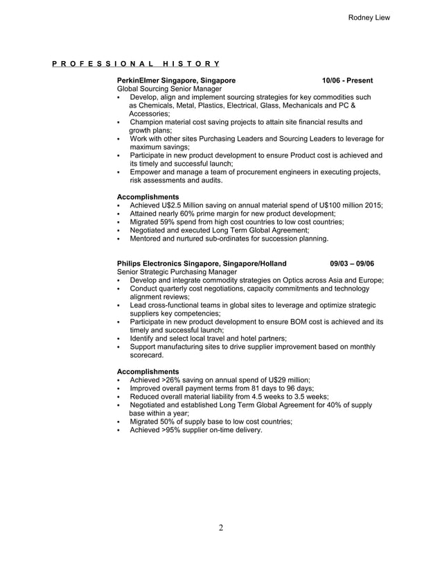 Resume Rodney | PDF