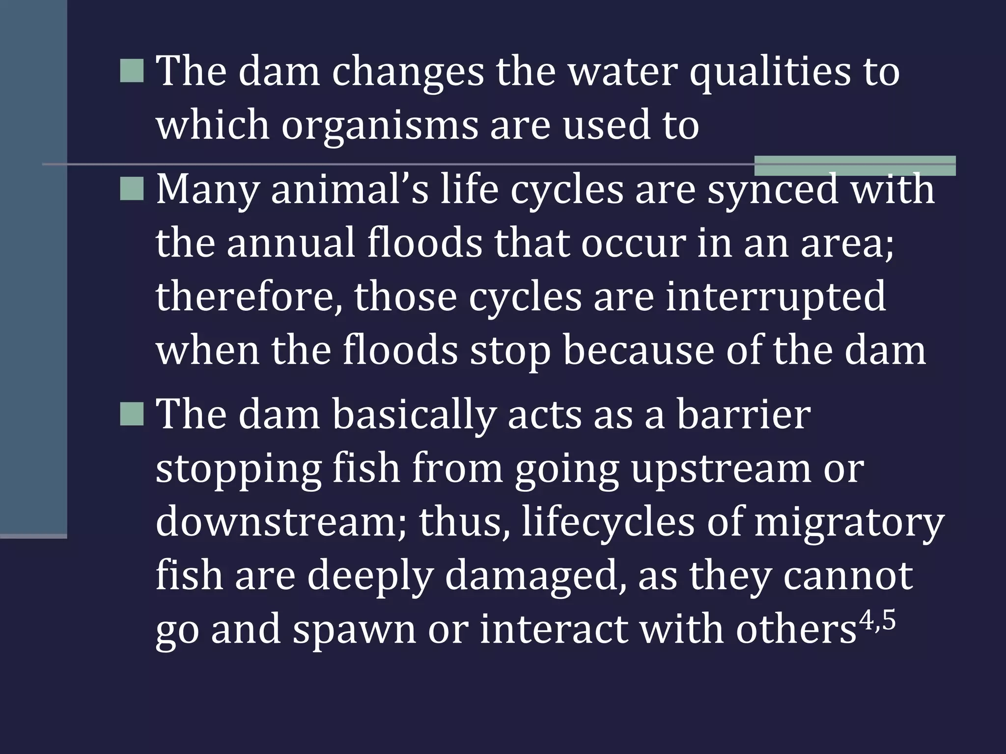 The 5 largest dams and their ecological impact | PPTX