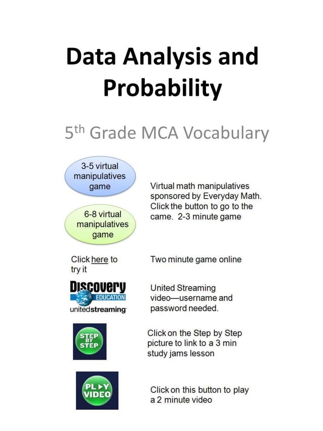 5 data analysis and probability | PPSX