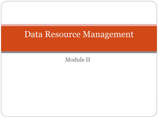 5 data resource management | PPT