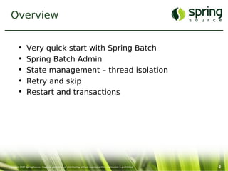 Spring Day | Behind the Scenes at Spring Batch | Dave Syer | PPT