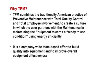 5 days TPM Workshop/Implementation Strategies at F&N | PPT