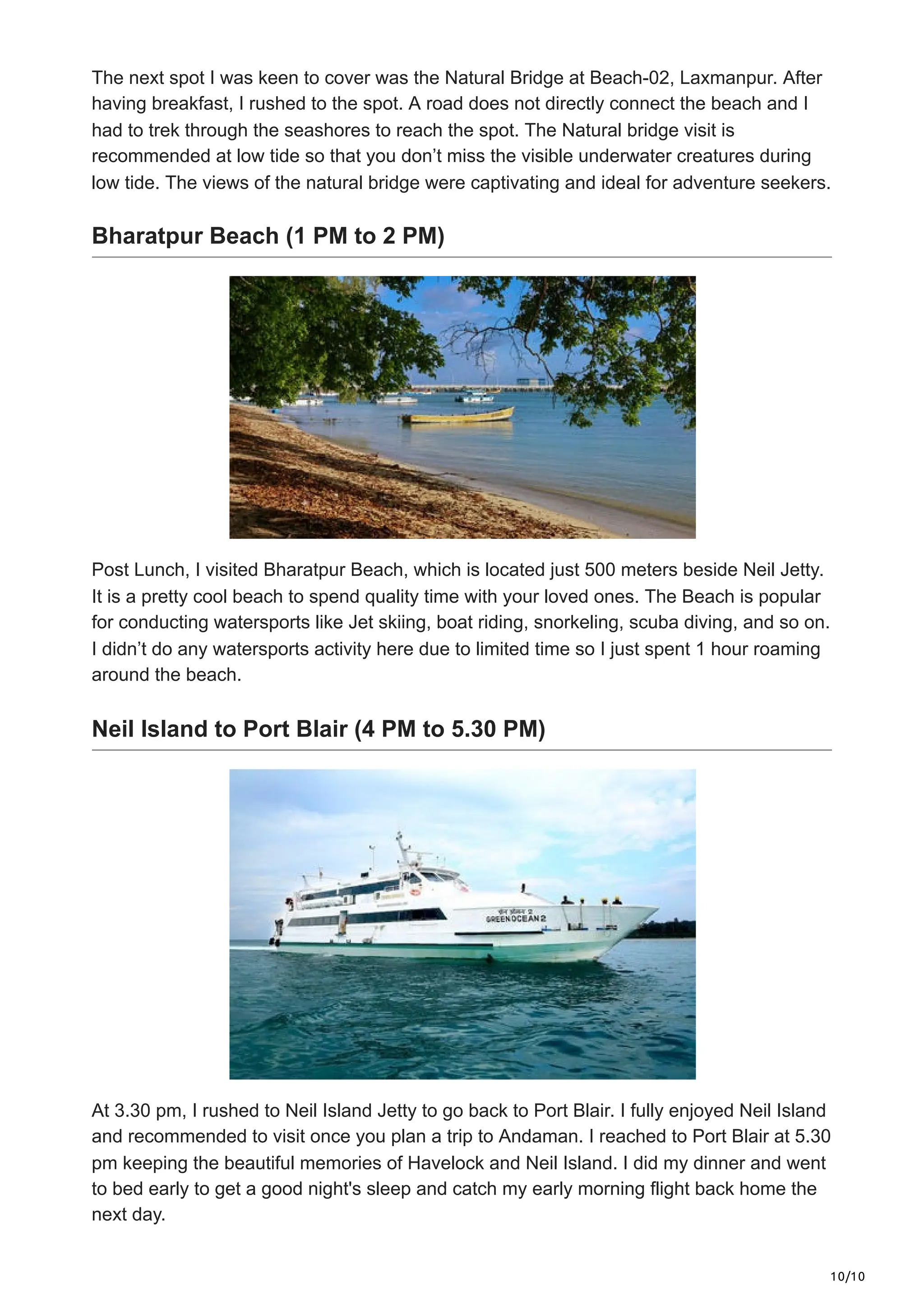 Dive, Discover, Dream: A Perfect 5 Days Travel Itinerary for the ...