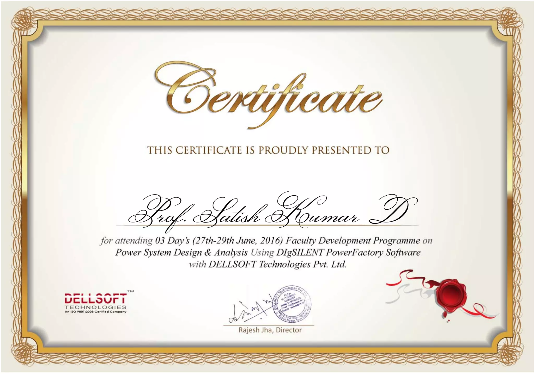 Certificate_FDP | PDF