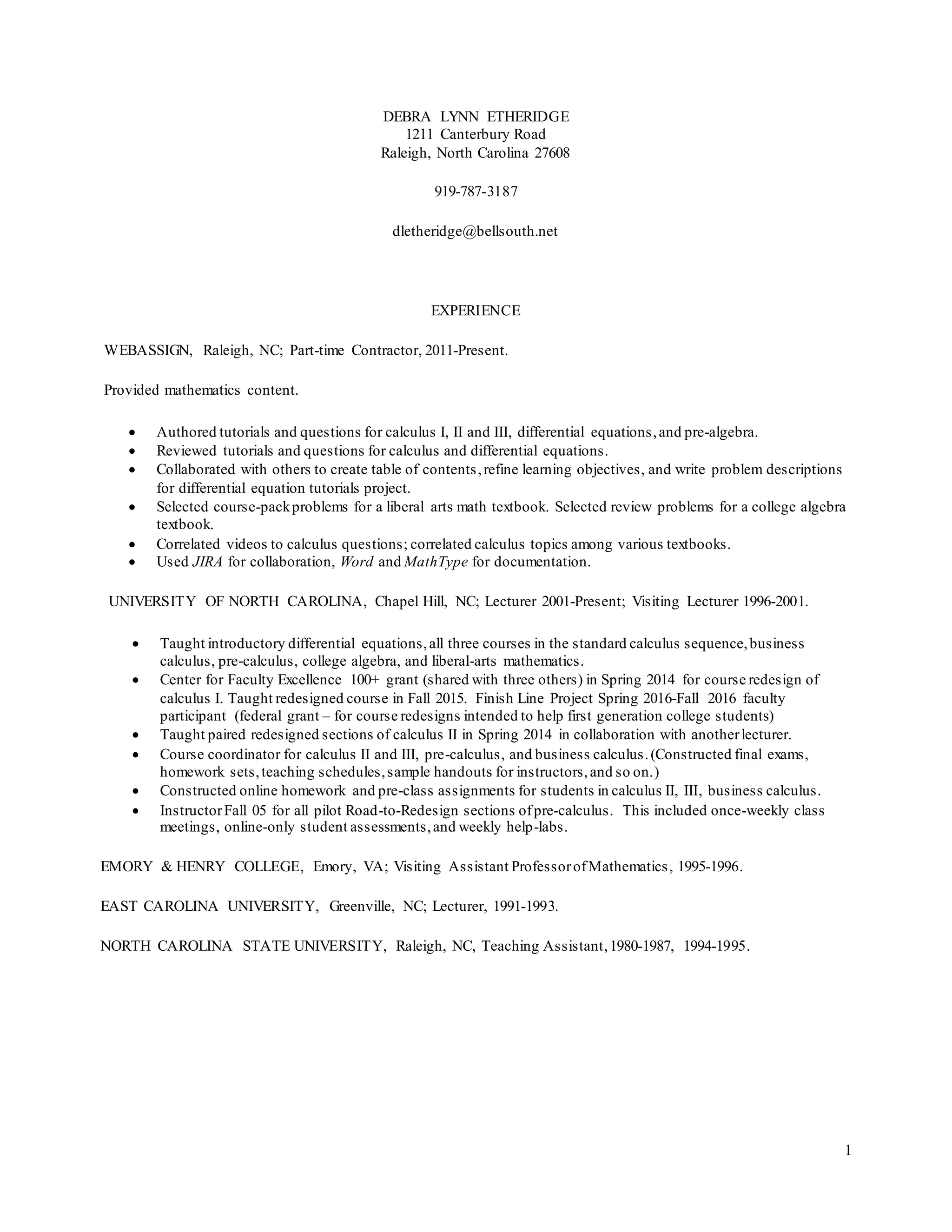 resumeDLEtheridgeFall16 | DOCX