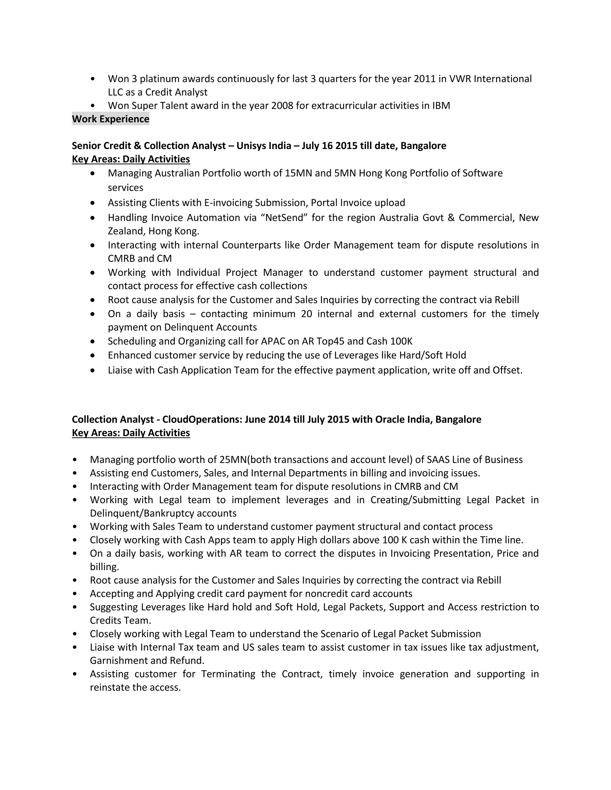 Swathi Krishnan - Resume | PDF