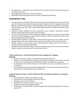 Swathi Krishnan - Resume | PDF