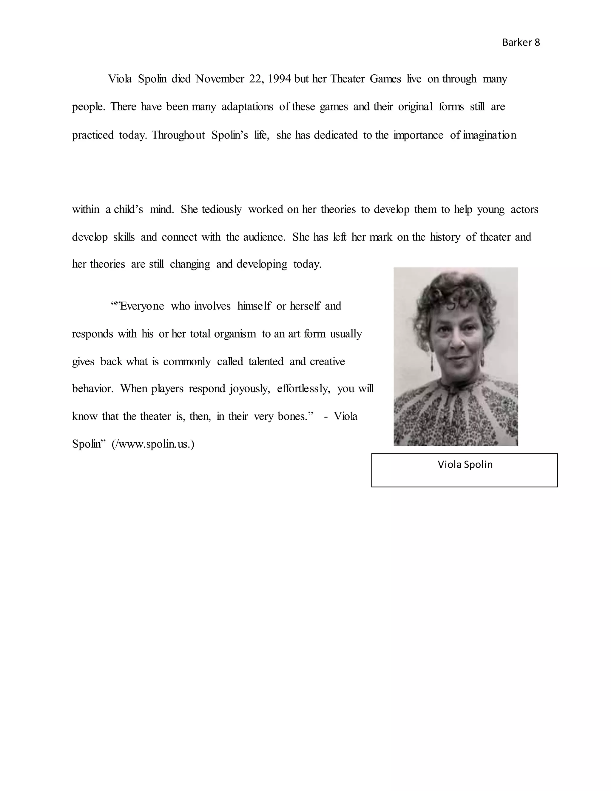 viola spolin | PDF