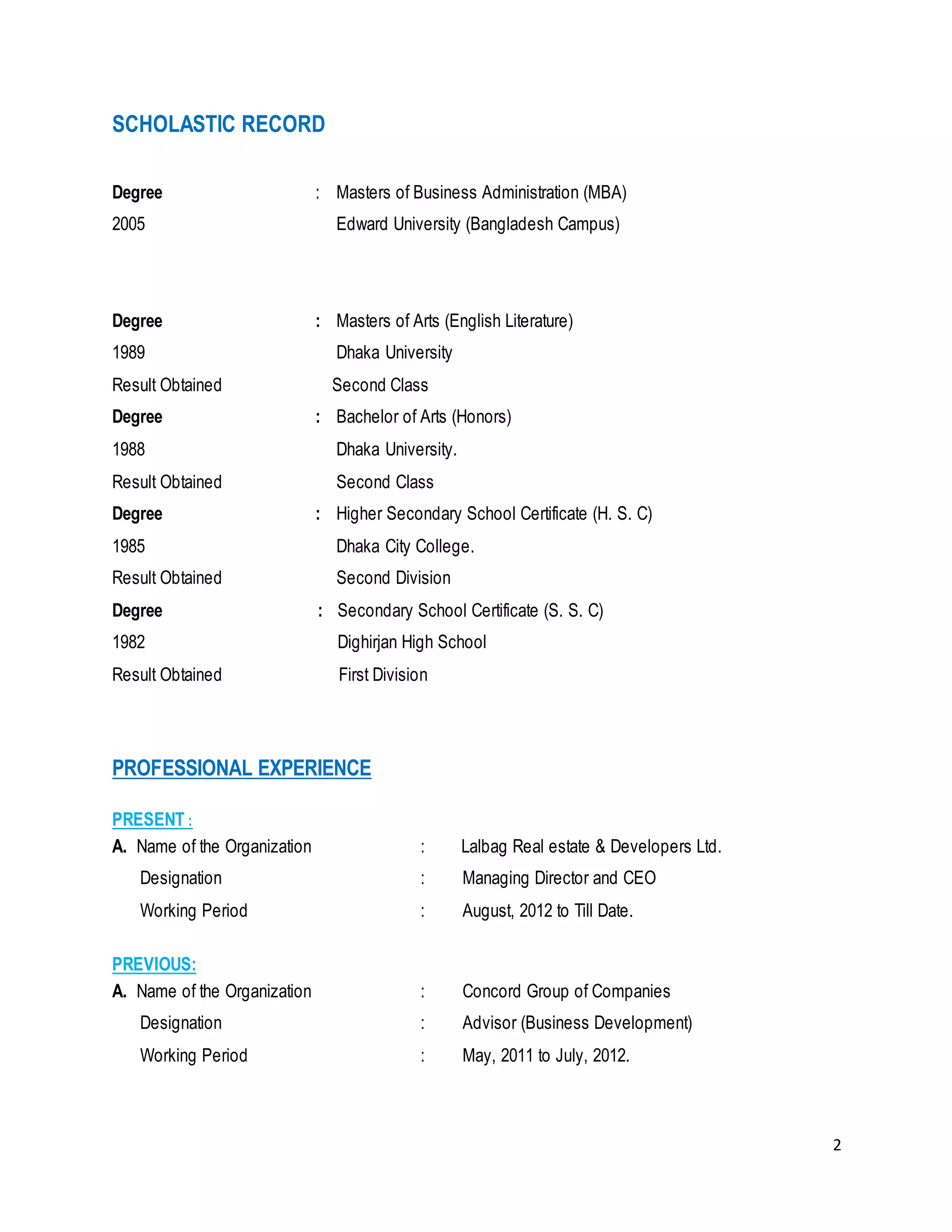 Reboti Kumar Cv. | PDF