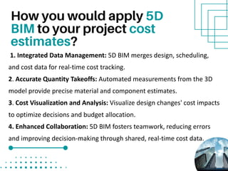 5D BIM's Role in Project Cost Estimation.pdf | Civil Engineering ...