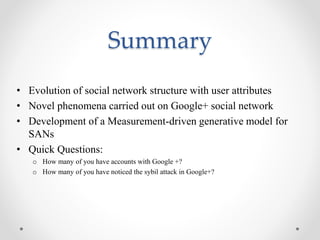 Evolution of Social Networks | PPT