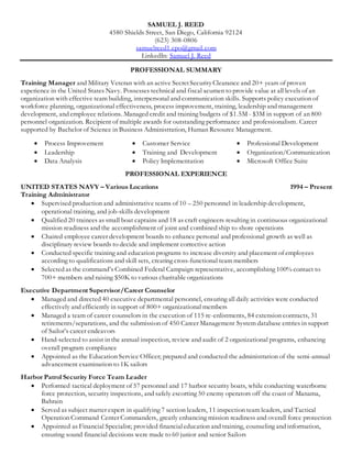 Samuel Reed Resume | DOCX