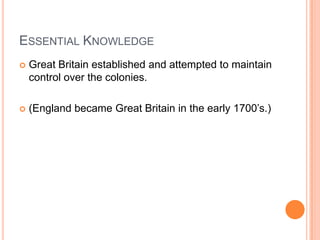 5d colonial relationships | PPTX