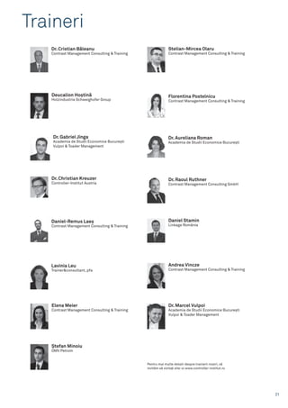 Brosura 24 pag Controller Institut_final_bun de tipar | PDF