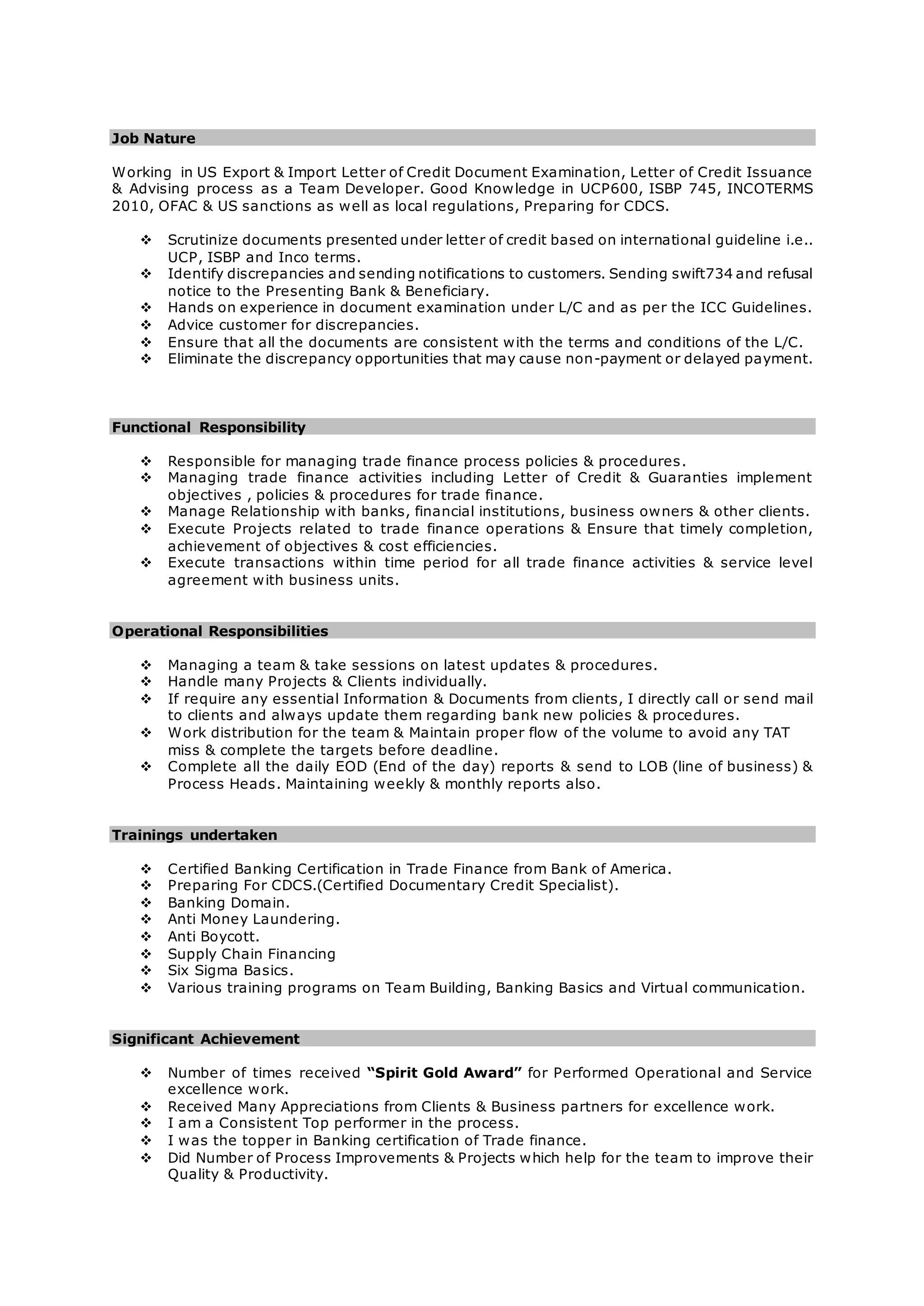 Shafi Resume | DOCX