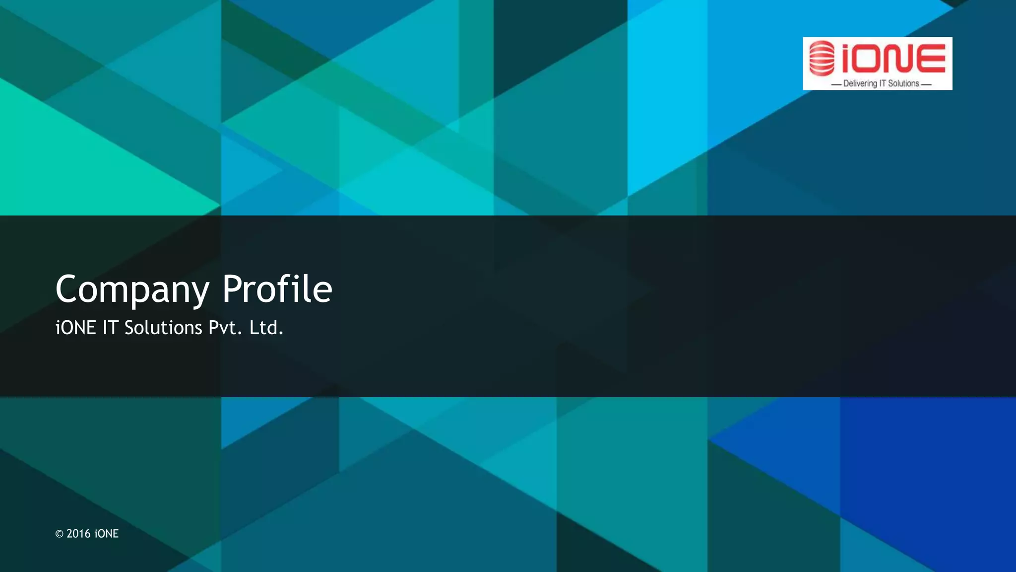 Company Profile-iONE | PPSX