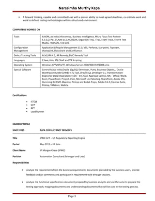 QA Lead profile | DOC