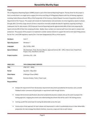 QA Lead profile | DOC