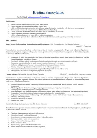 Kristina Samoylenko | PDF