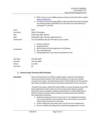 GAURAV_MISHRA_CV | PDF