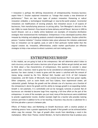 ENTREPRENEURship Management | DOCX