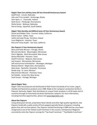 Dippin Dots Co Branded Release FINAL | PDF