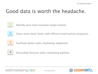 5 Deadly Marketing Data Mistakes (And How to Avoid Them) - Slides | PDF