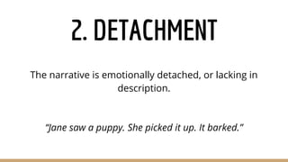 5 Deadly Sins of Storytelling | PPTX