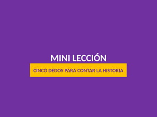 Contando la historia, estrategia de comprensión lectora de textos ...