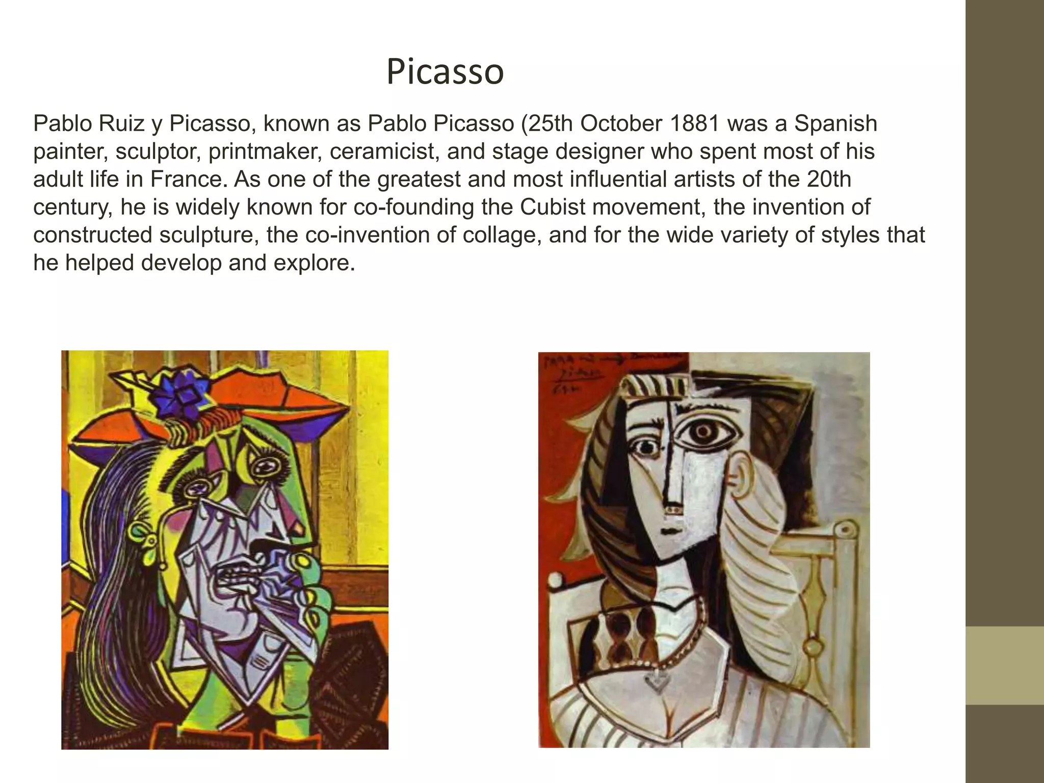 Figurative Artist Research | PPTX