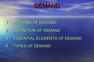 5 demand | PPT