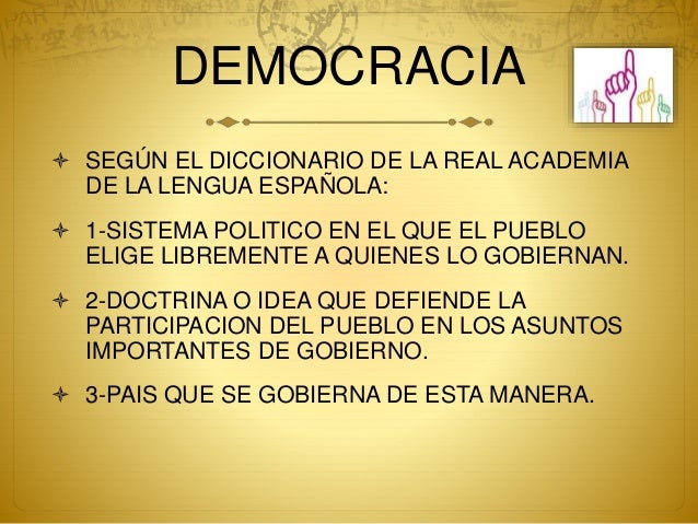 Definicion De Democracia
