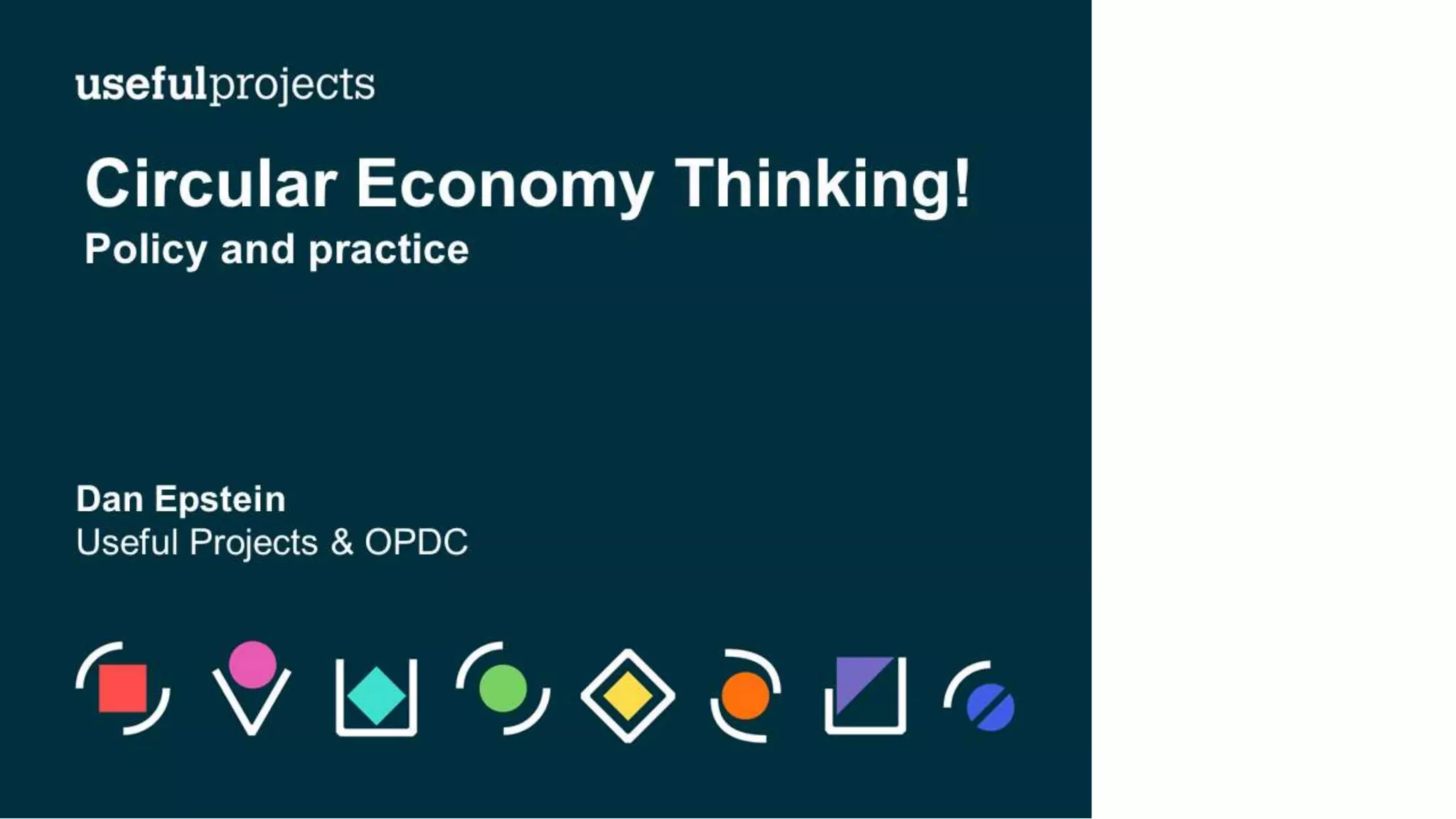 Planning for Circular Economy – experiences of Old Oak and Park Royal ...