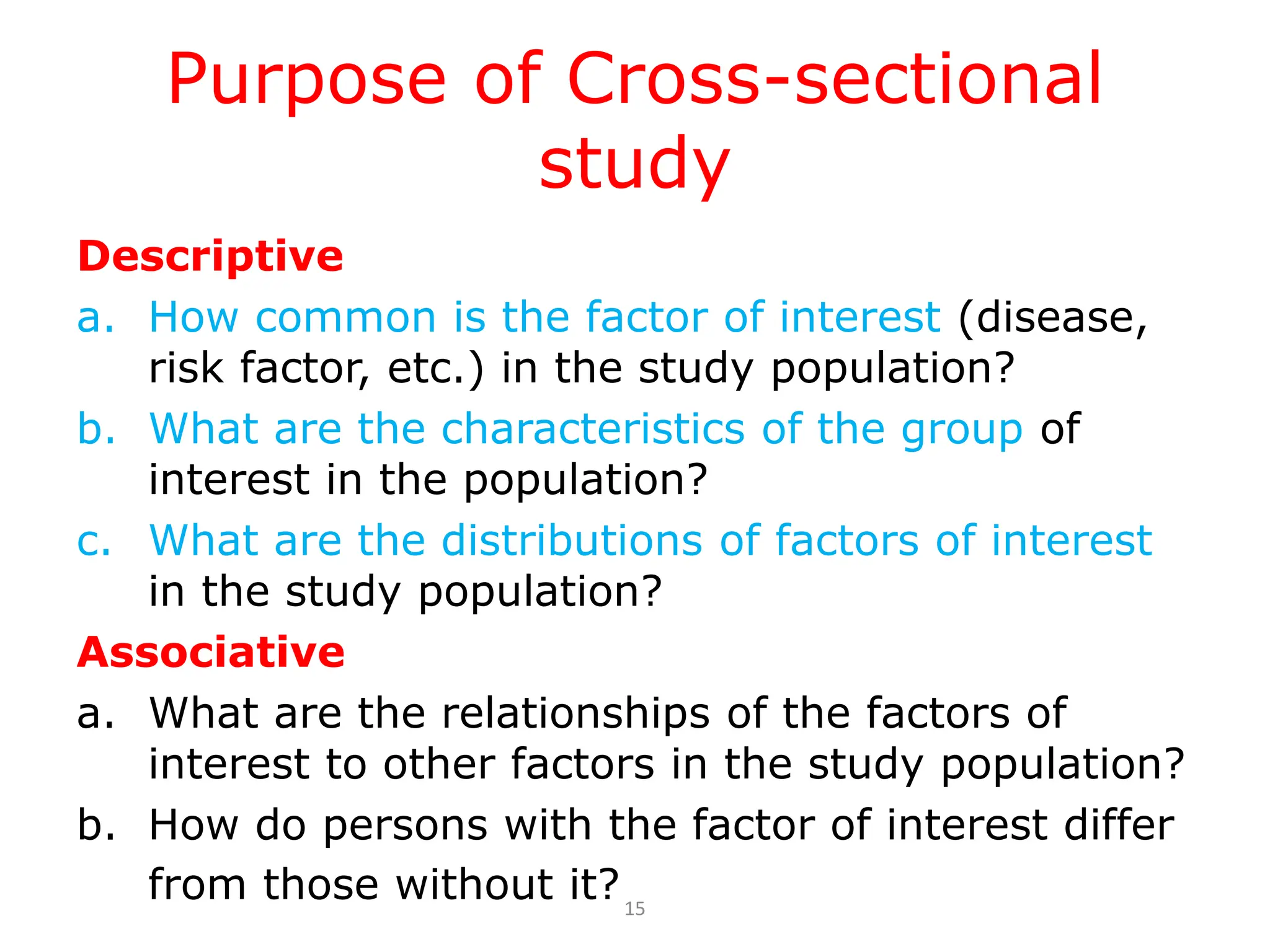 descriptive epi design.pptx descriptivve | PPT