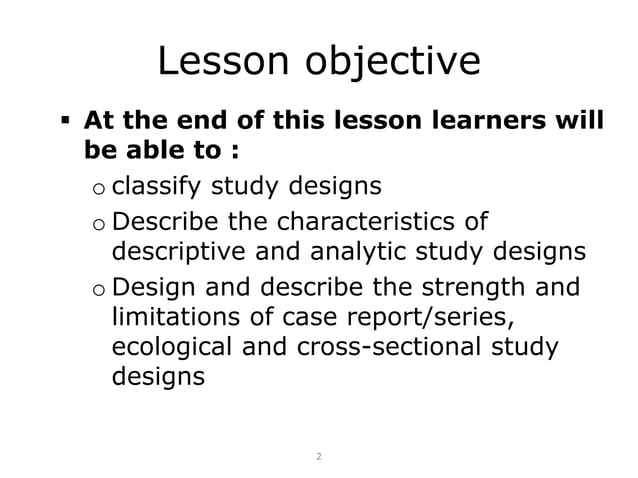 descriptive epi design.pptx descriptivve | PPT