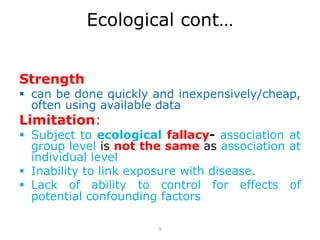 descriptive epi design.pptx descriptivve | PPT