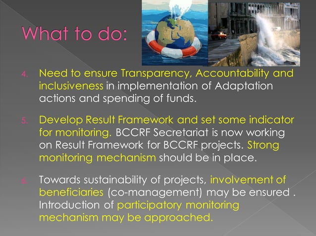 Bangladesh - Developing national adaptation implementation strategy | PDF