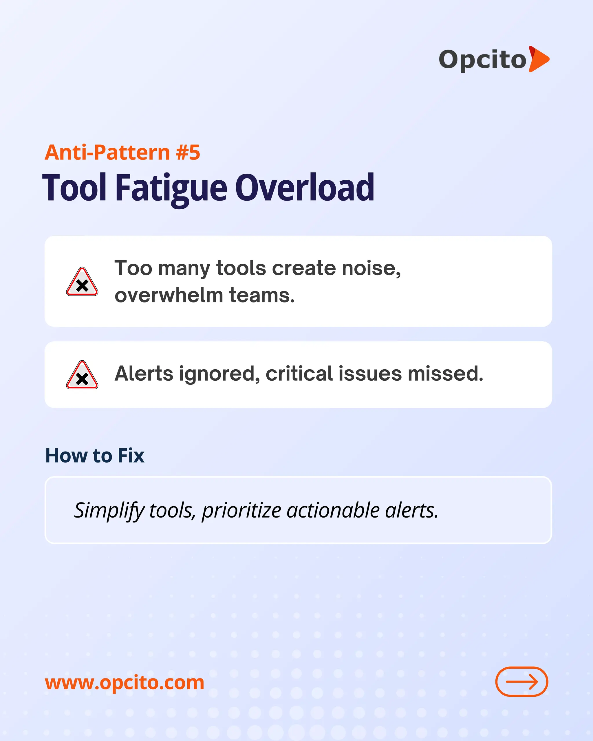 5 DevSecOps Anti-Patterns to Avoid! Opci | PDF
