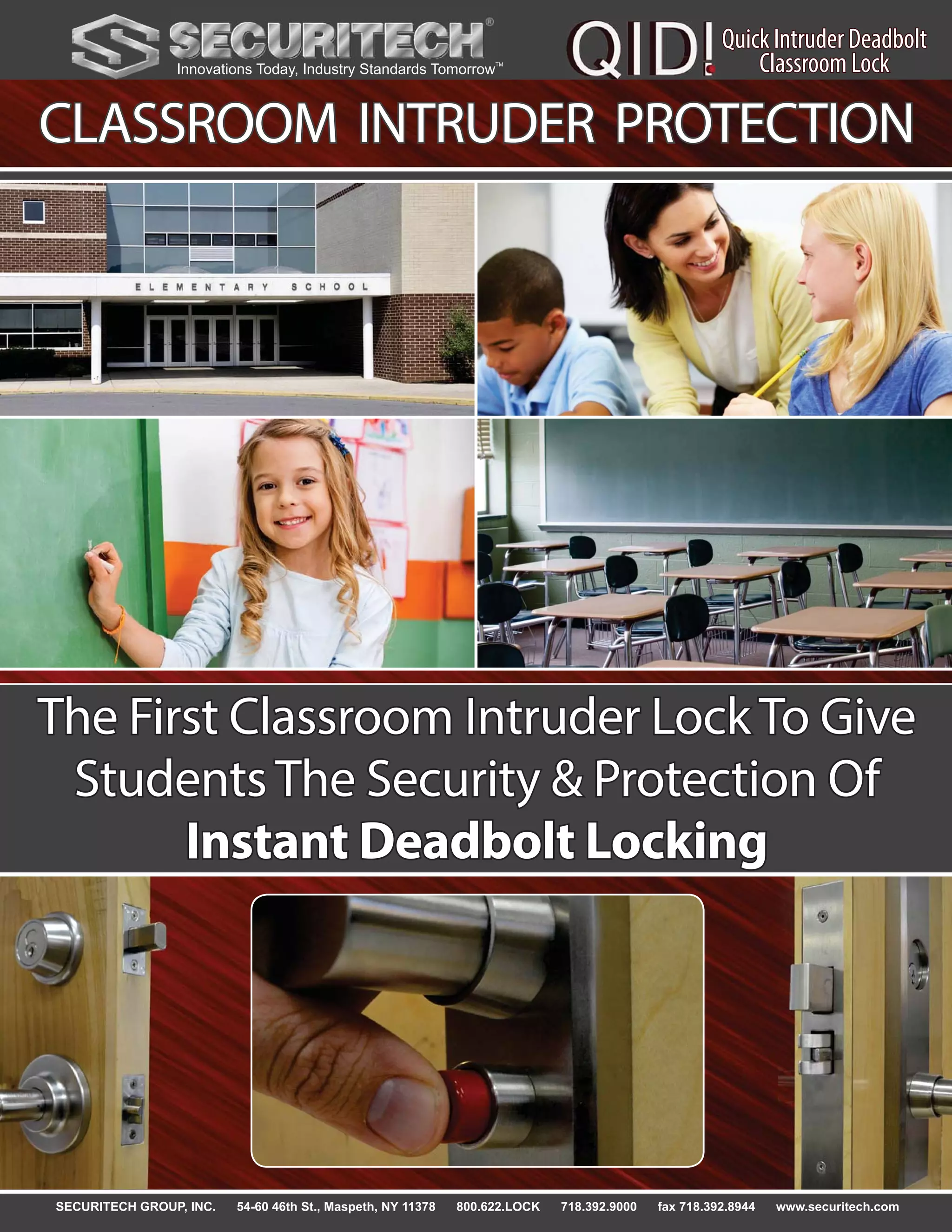 !Securitech's SchoolLocking Solutions Brochure | PDF
