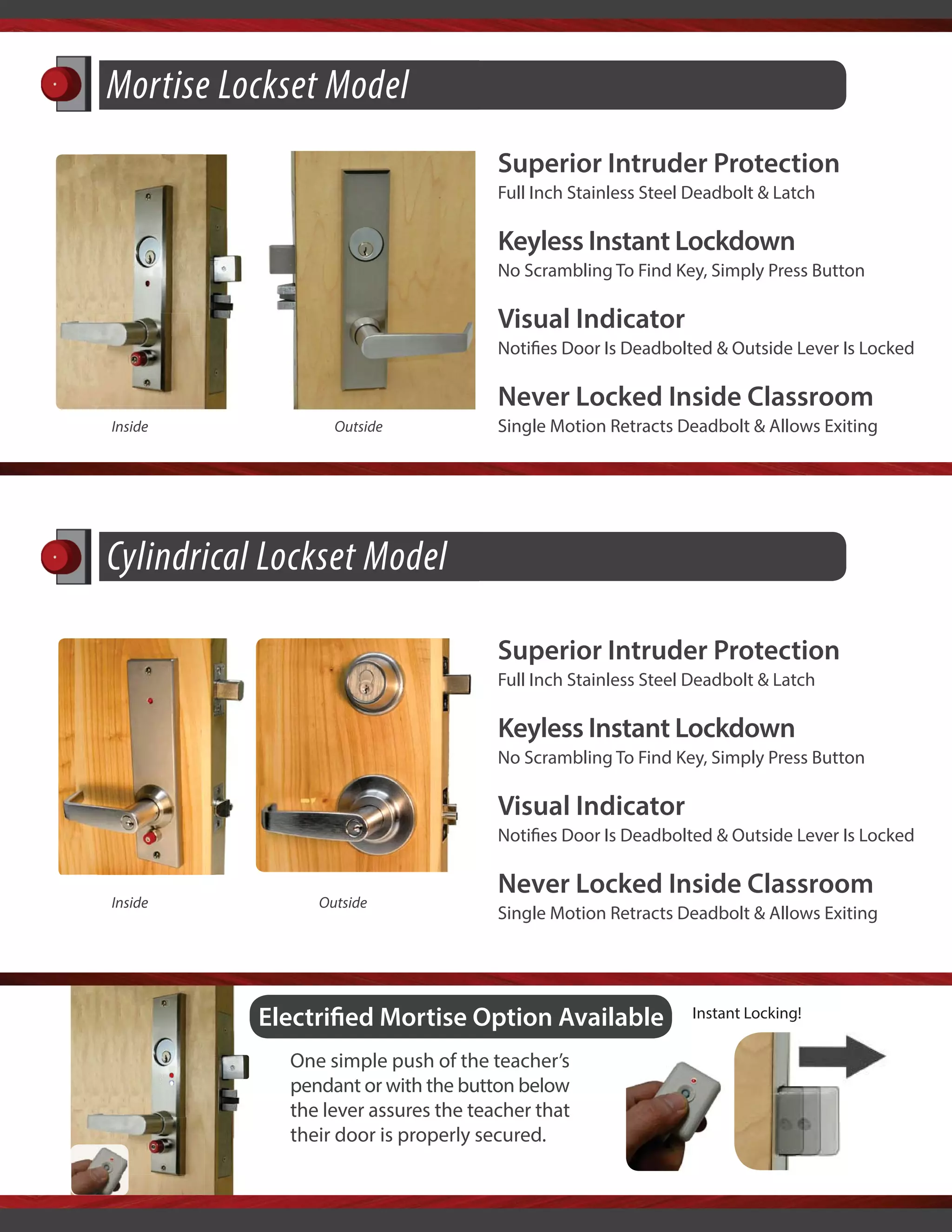 !Securitech's SchoolLocking Solutions Brochure | PDF