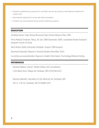 Trisha Holub-Resume | PDF | Surgery | Medical Health