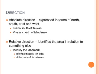 5 distance, direction and location | PPT