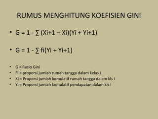 5 distribusi pendapatan_dan_kemiskinan | PPT