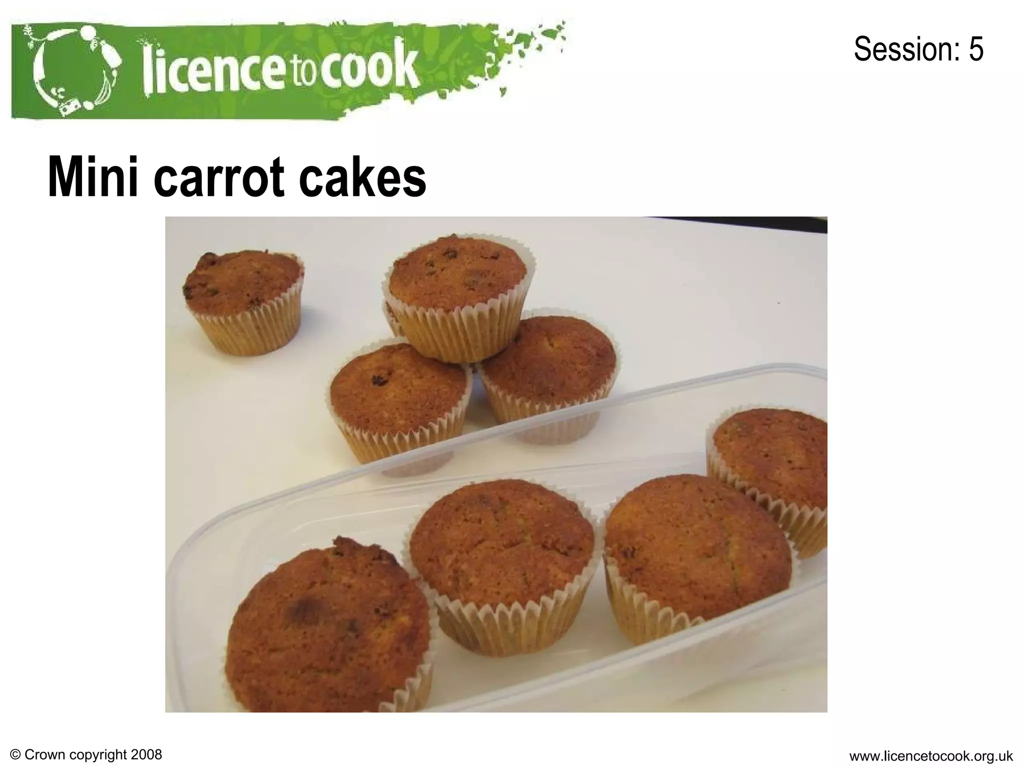 5d Mini Carrot Cakes | PPT
