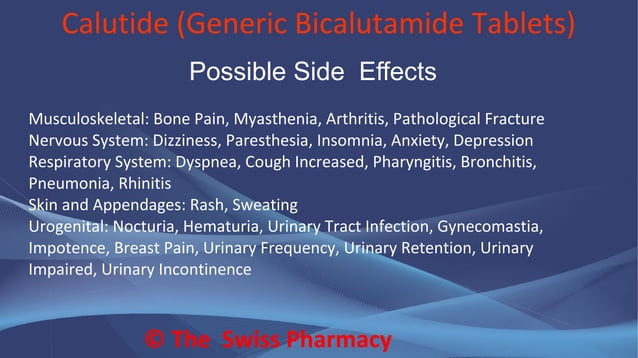 Calutide Tablets (Generic Bicalutamide Tablets) | PPT