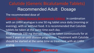 Calutide Tablets (Generic Bicalutamide Tablets) | PPT